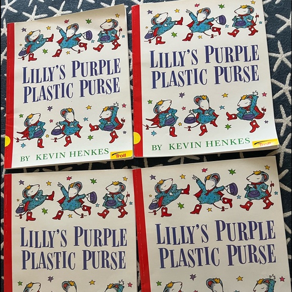 Other | Lillys Plastic Purse By Kevin Henkes 4 Copies | Poshmark